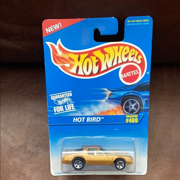 Hot Wheels | Toys | Hot Wheels Trans Am Hot Bird Diecast Car Gold 469 ...